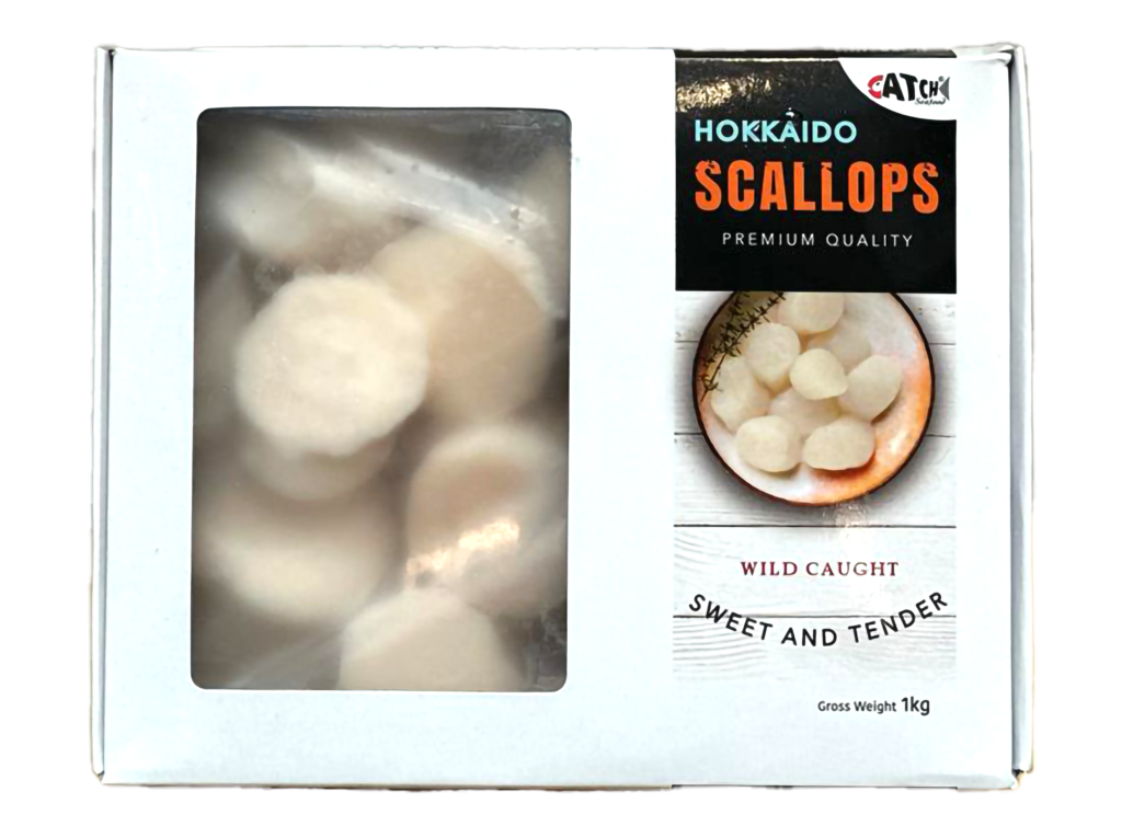 Hokkaido Scallops Family Pack -1kg | Catch Seafood